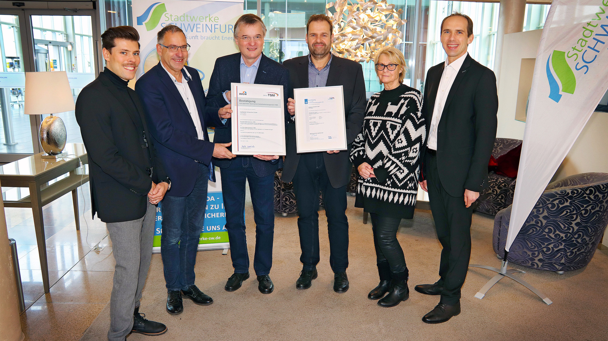 Stadtwerke Schweinfurt erfolgreich zertifiziert - Unternehmen ...