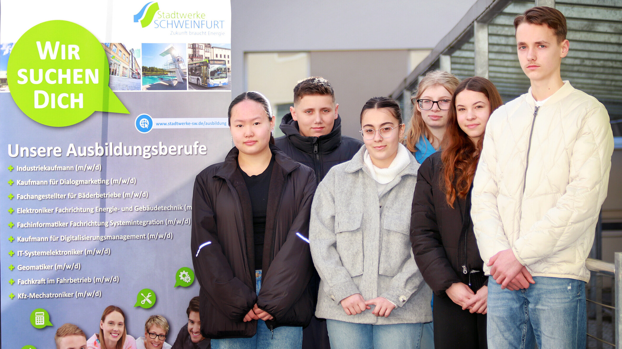 Blick hinter die Kulissen bei den Stadtwerken Schweinfurt am Schülerinformationstag - Personal ...